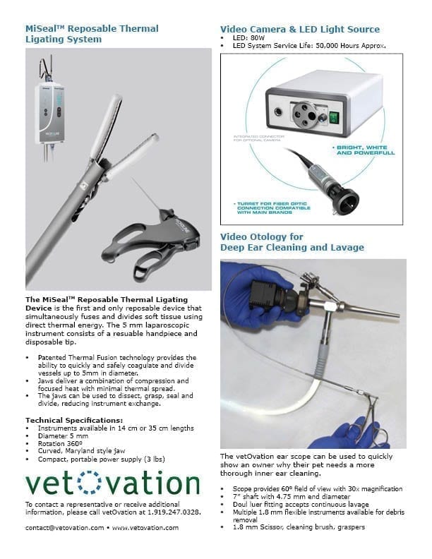 Veterinary Surgical Systems and Instruments | VetOvation