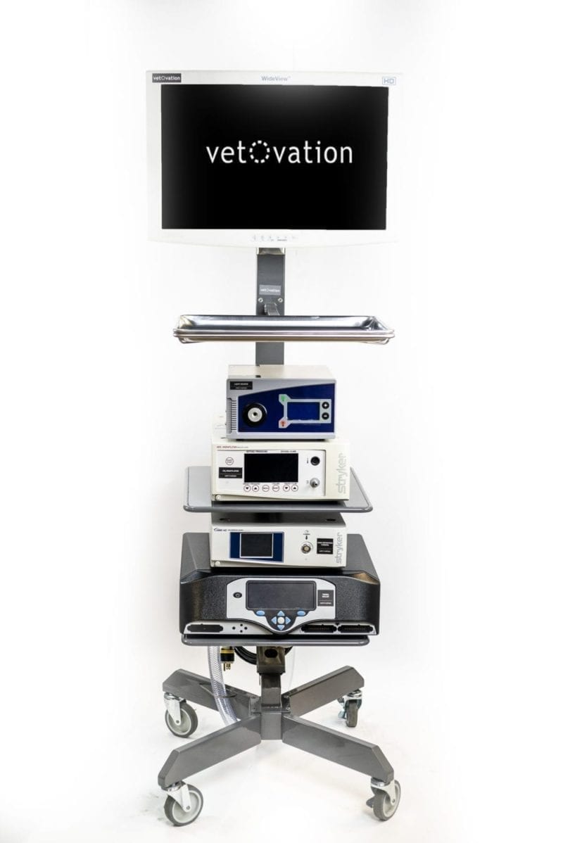 Tower for Video Laparoscopy, Arthoroscopy, and Endoscopy | VetOvation