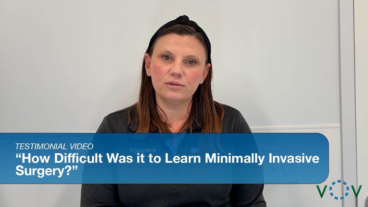Dr. Kristin Raboin, DVM - Minimally Invasive Surgery Learning Curve ...